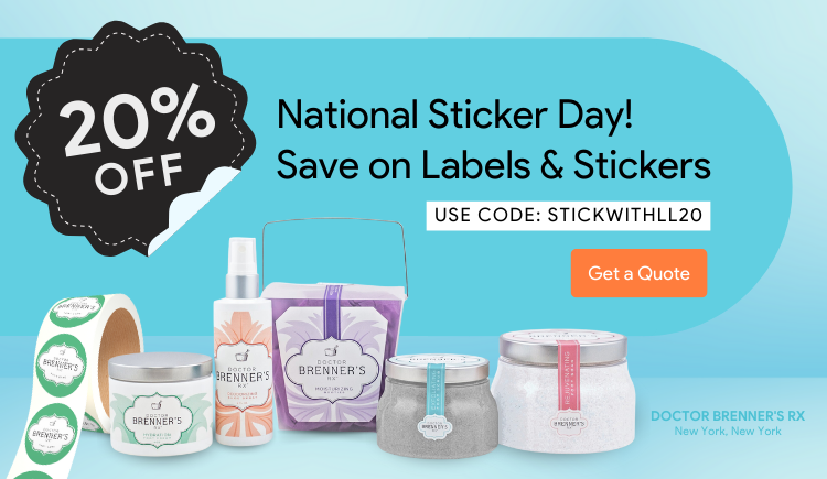 Custom Printed Labels and Stickers (Free Shipping) | Lightning Labels